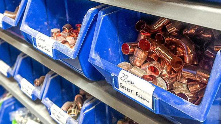 Repurpose Old Pipes To DIY Elegant Drawer Pulls On A Budget