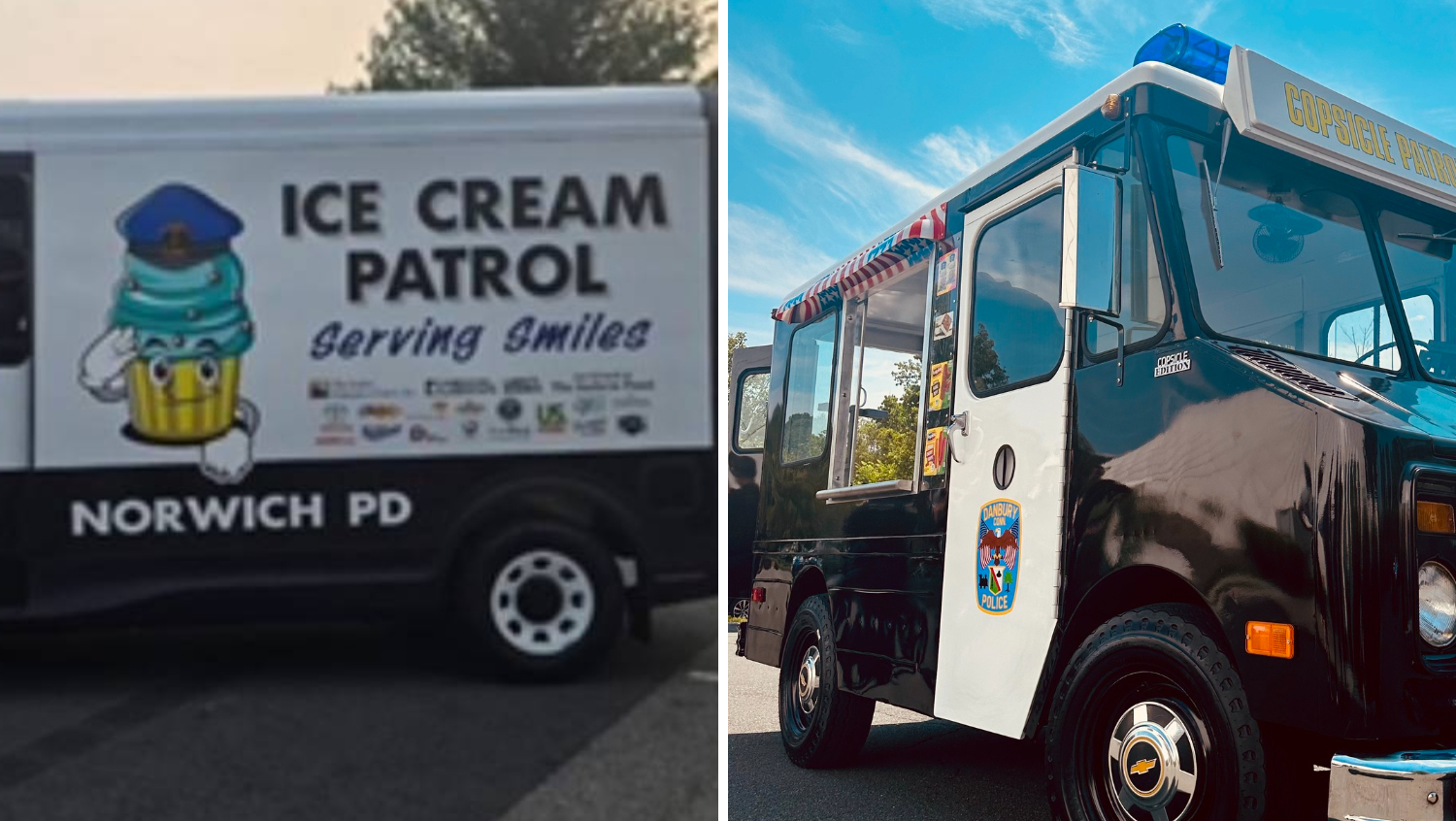 Norwich, Danbury police departments connect with community through ice ...