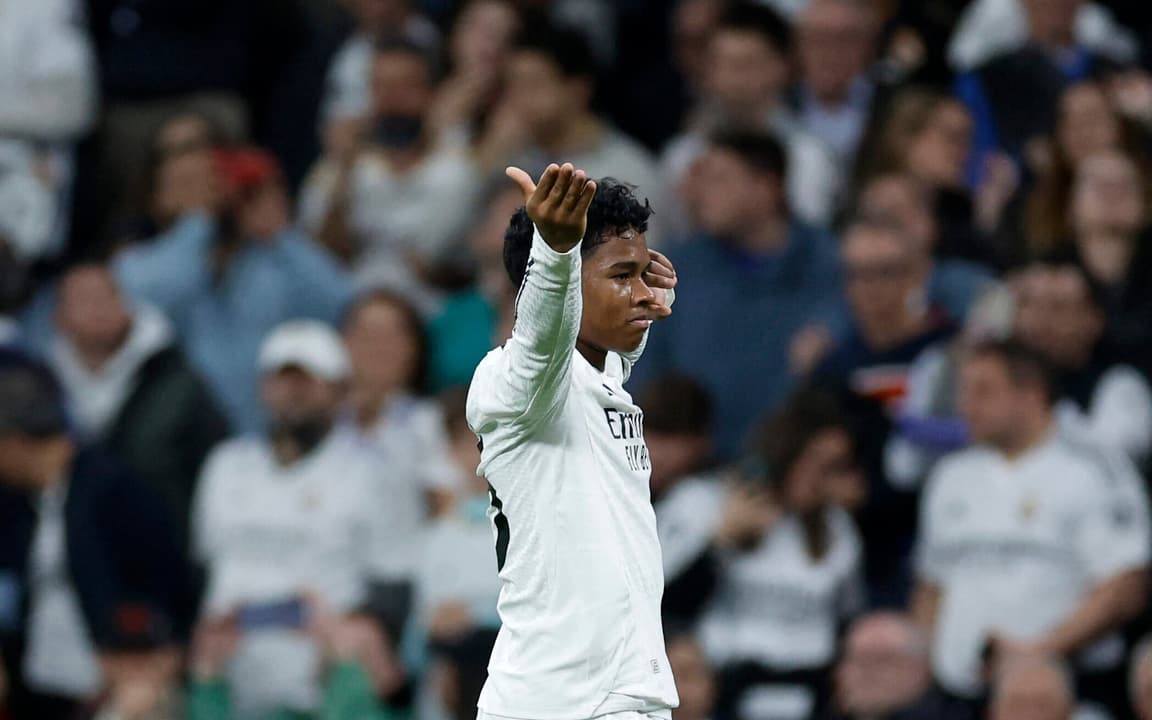 Real Madrid define data de retorno e número da camisa de Endrick