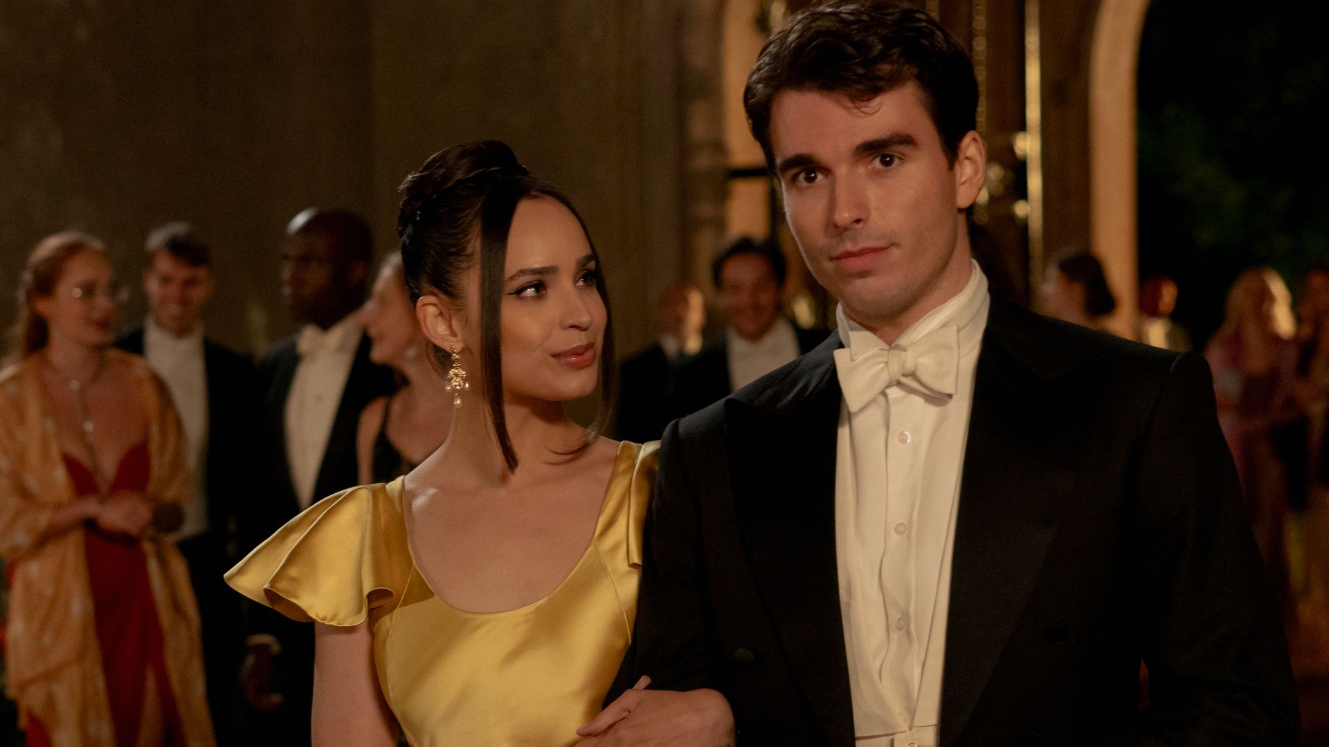 My Oxford Year outfits: Shop Sofia Carson's preppy style (and THAT yellow gown)