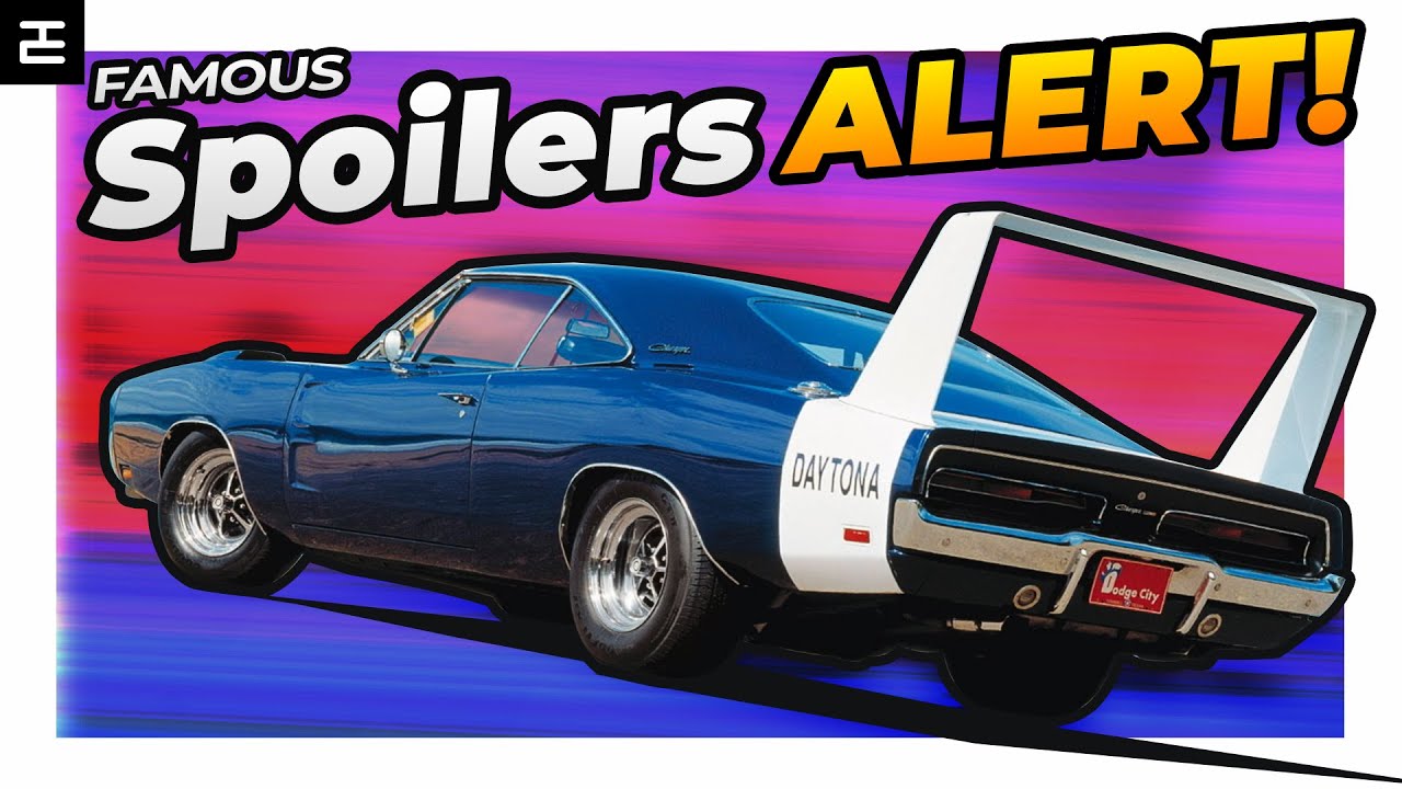 Top 7 Most Iconic and Famous Car Wings & Spoilers