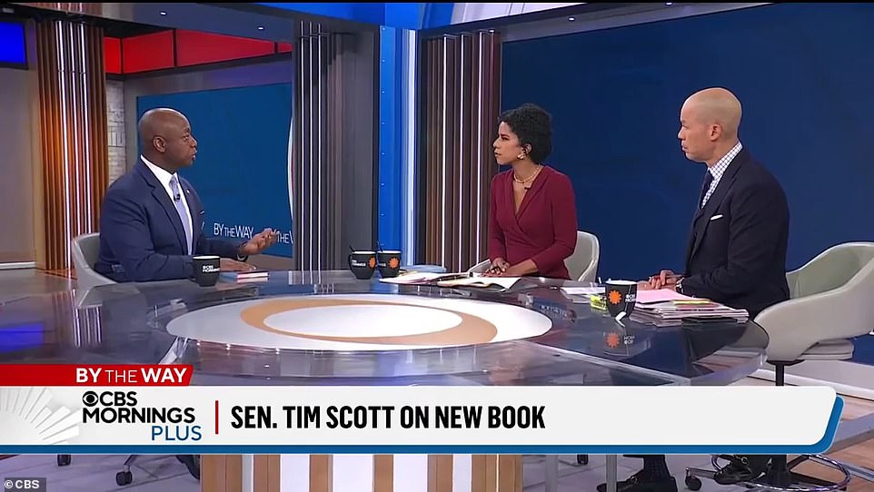 Tim Scott smacks down CBS anchor over Trump question