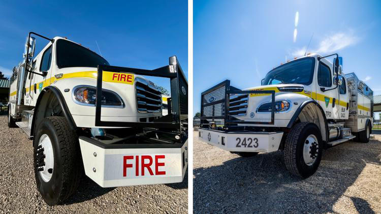 BLM reveals new generation of fire engines, sporting a new look