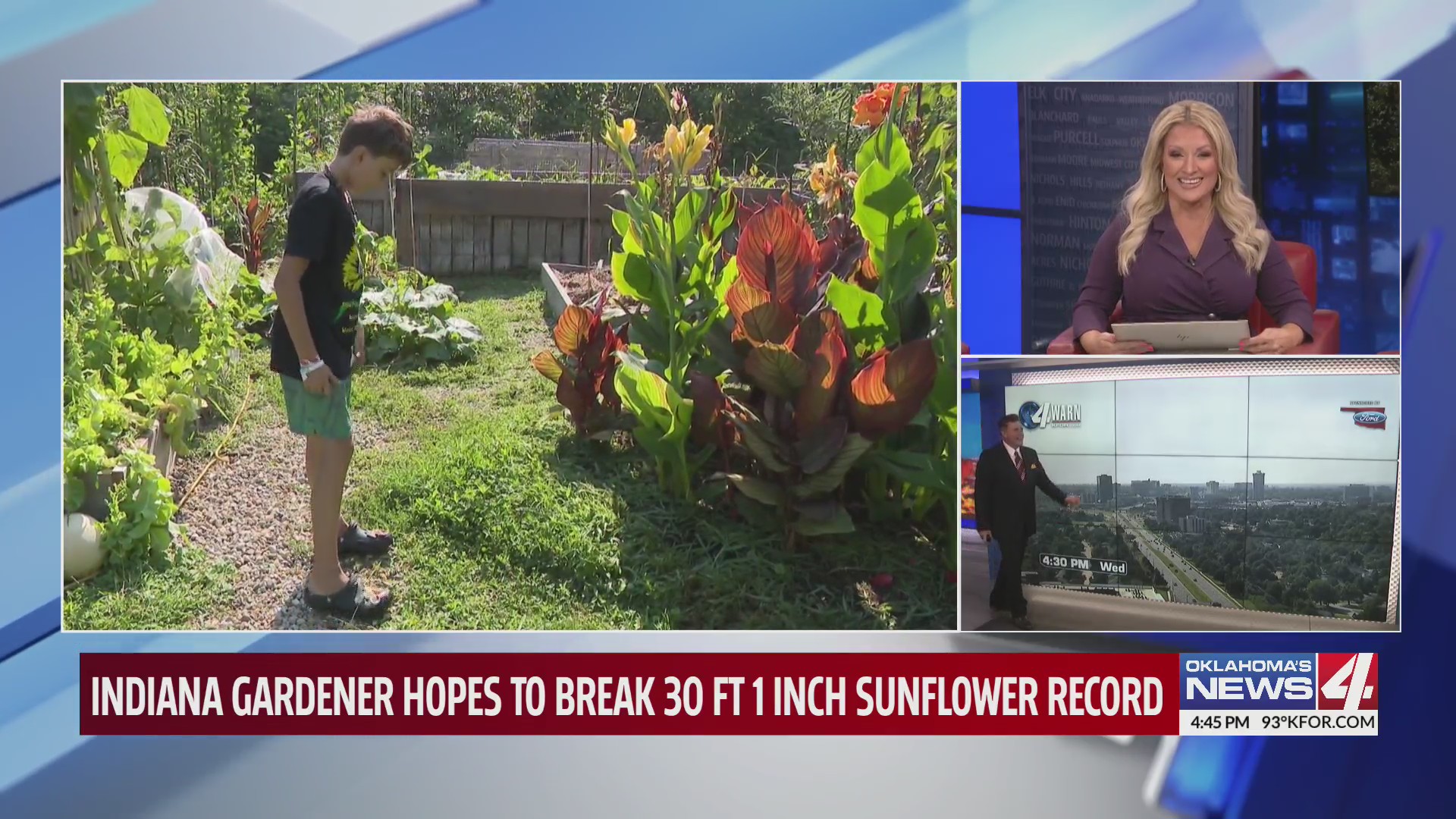 Mike Morgan tracking the return of Oklahoma Summer at 4:45PM Wednesday ...