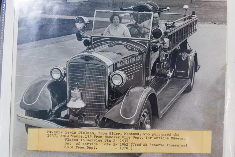 History comes home: 1937, 1970 fire engines return to Hanover area