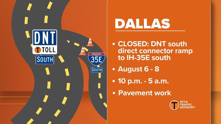 Traffic Alert: Key Dallas North Tollway connector shuts down overnight ...
