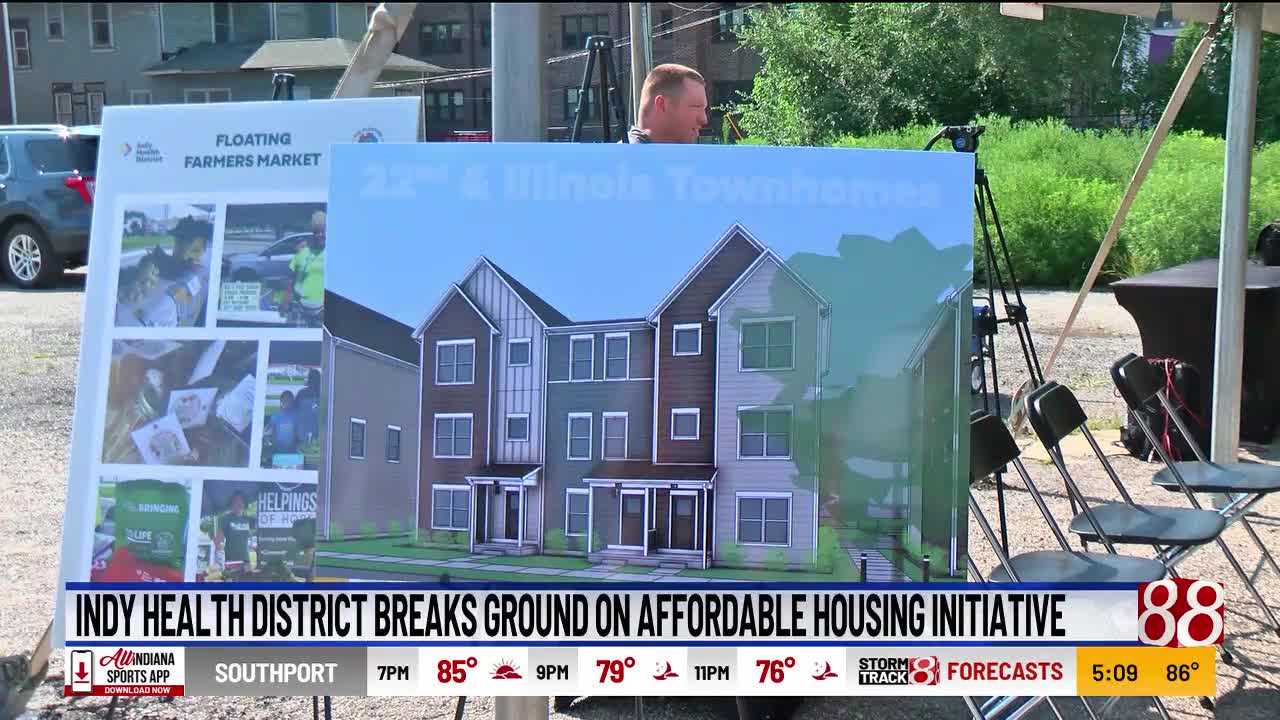 Indy Health District breaks ground on affordable housing initiative