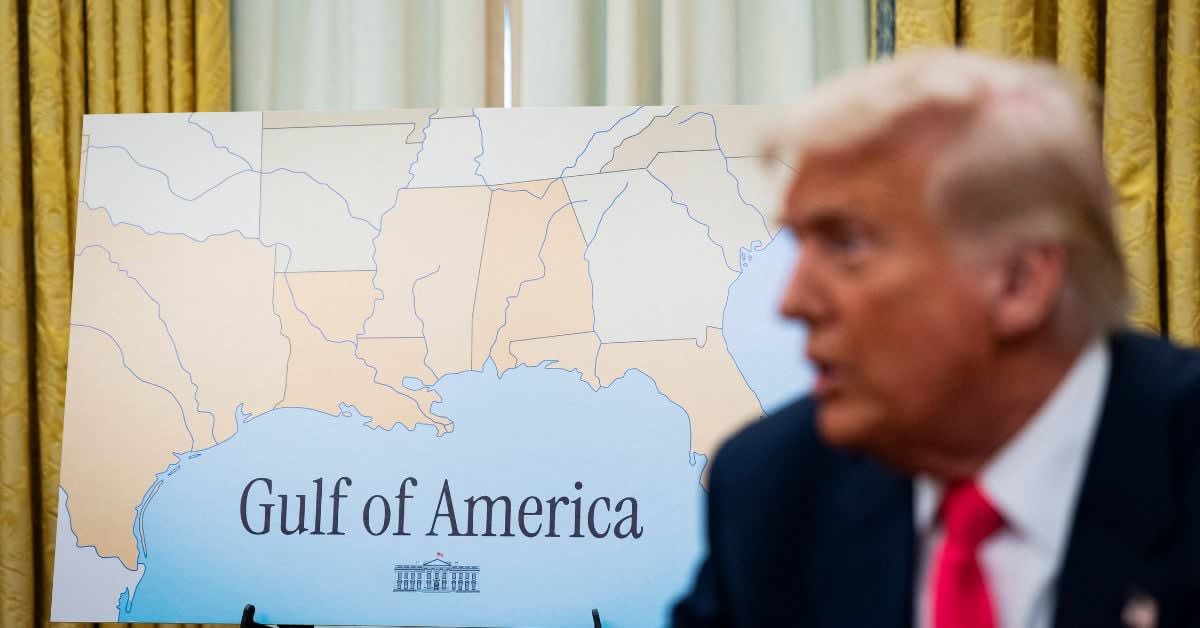 Trump’s Gulf of Mexico name change chaos revealed