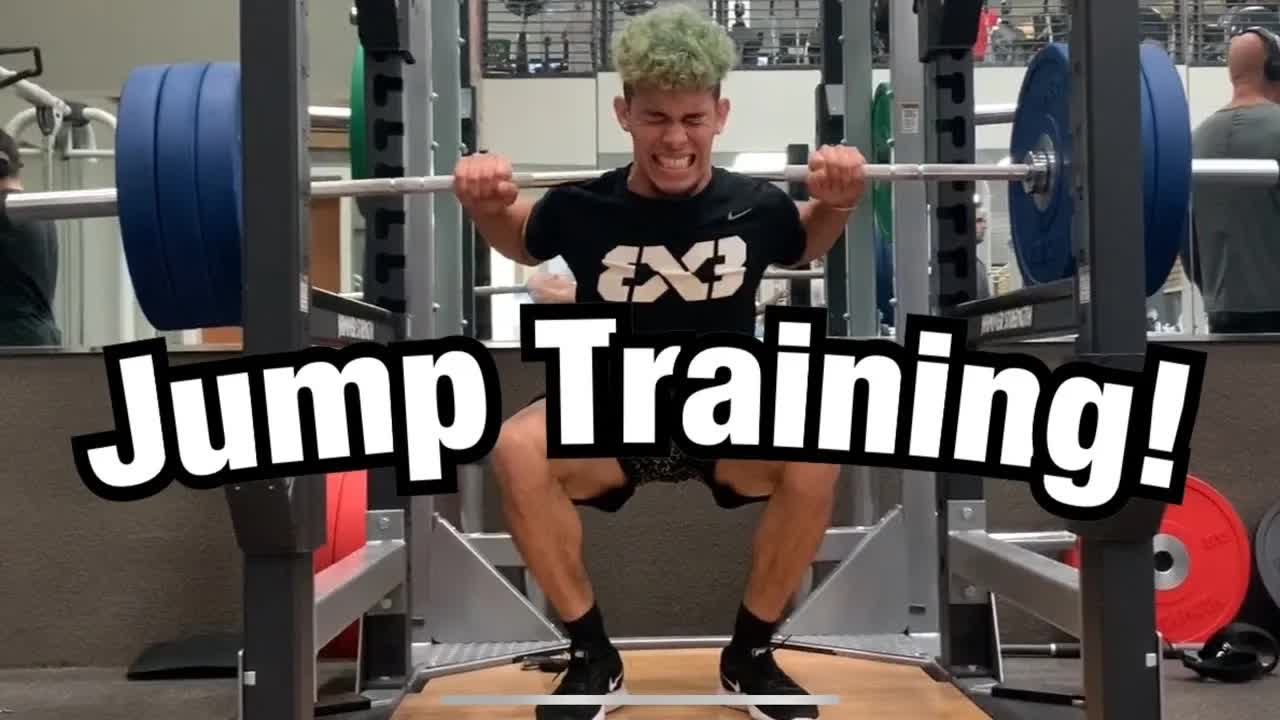 Jump Training With CJ And Josh!