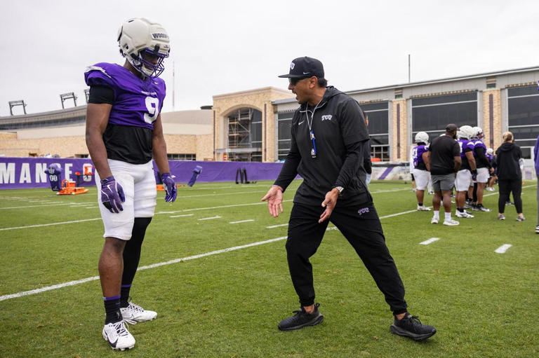 TCU football: Deep Frogs defense has best day of fall camp, looks to ...
