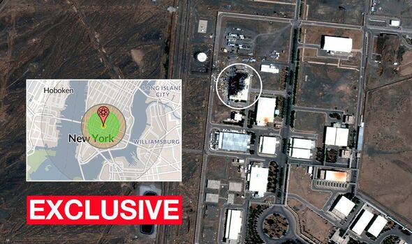 Terrifying maps expose nuclear fallout damage from potential Iranian ...