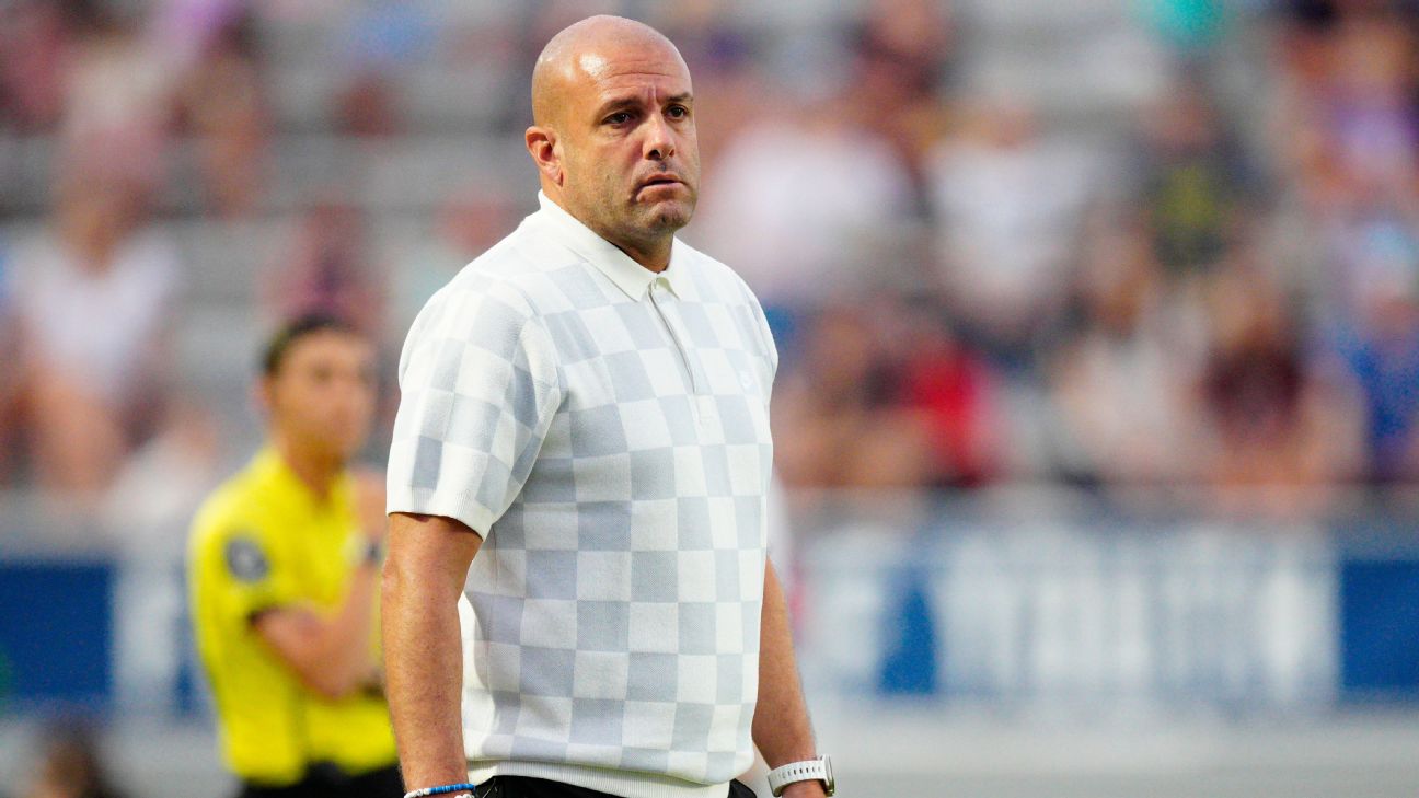 North Carolina Courage fire head coach Sean Nahas