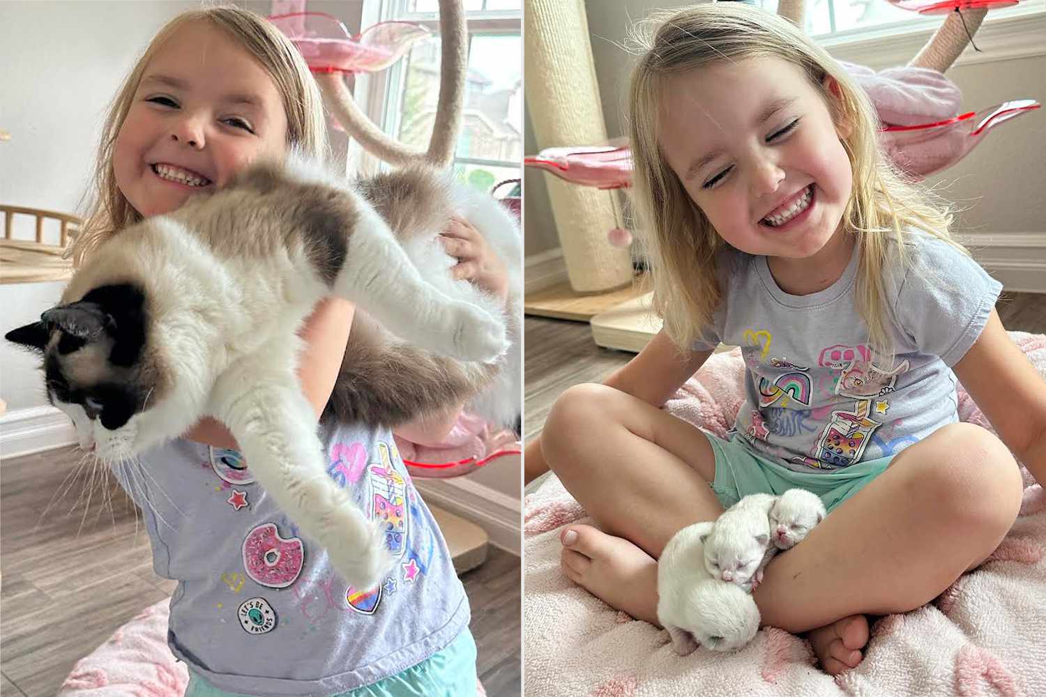 4-Year-Old Girl Helps Mom Look for Missing Cat. She Finds the Feline in ...