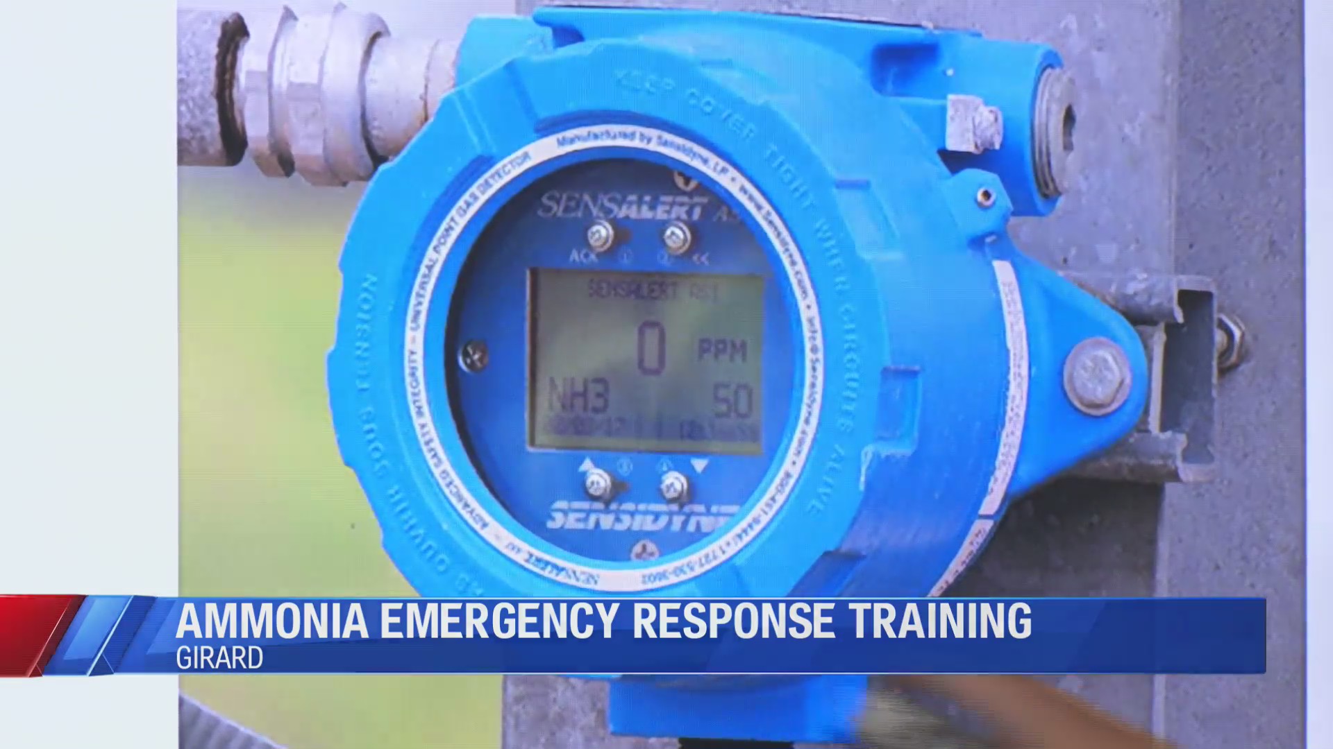 Ammonia emergency response training