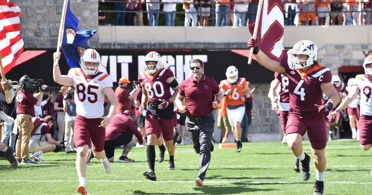 Brent Pry pleads with Virginia Tech fans to attend Fan Day