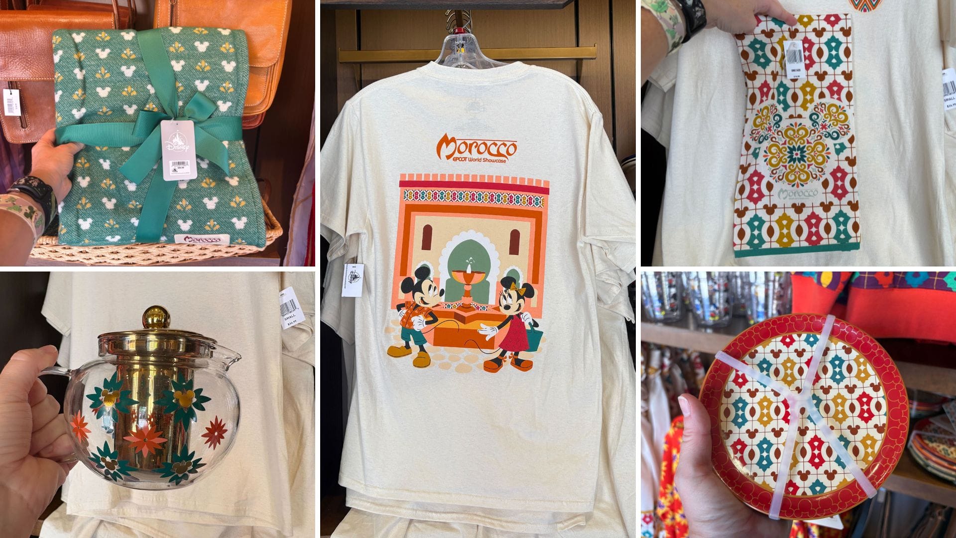 New Morocco Pavilion Merchandise Collection at EPCOT