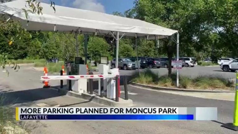Moncus Park in Lafayette to double parking capacity