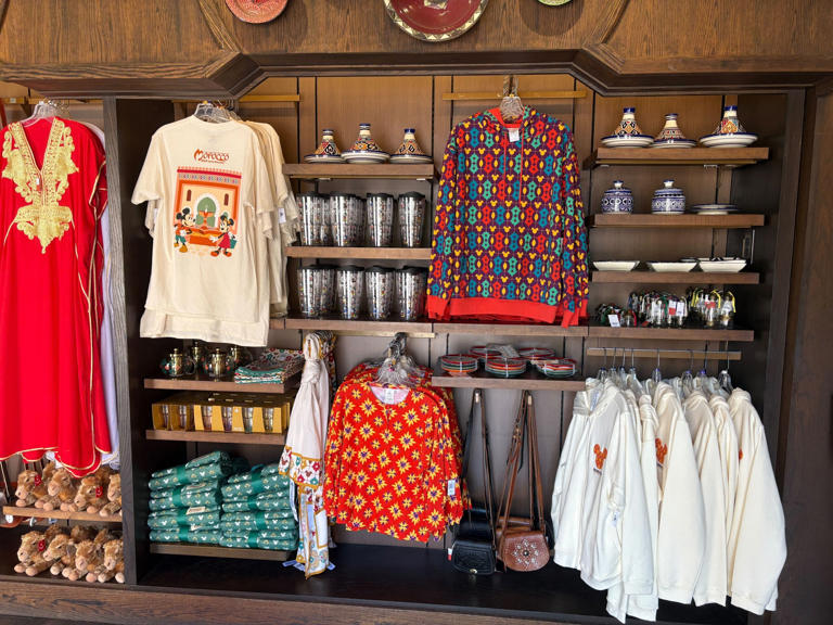 New Morocco Pavilion Merchandise Collection at EPCOT