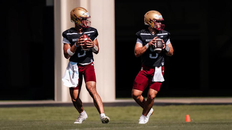 Assessing the Boston College Football QB Competition Through Six Days ...