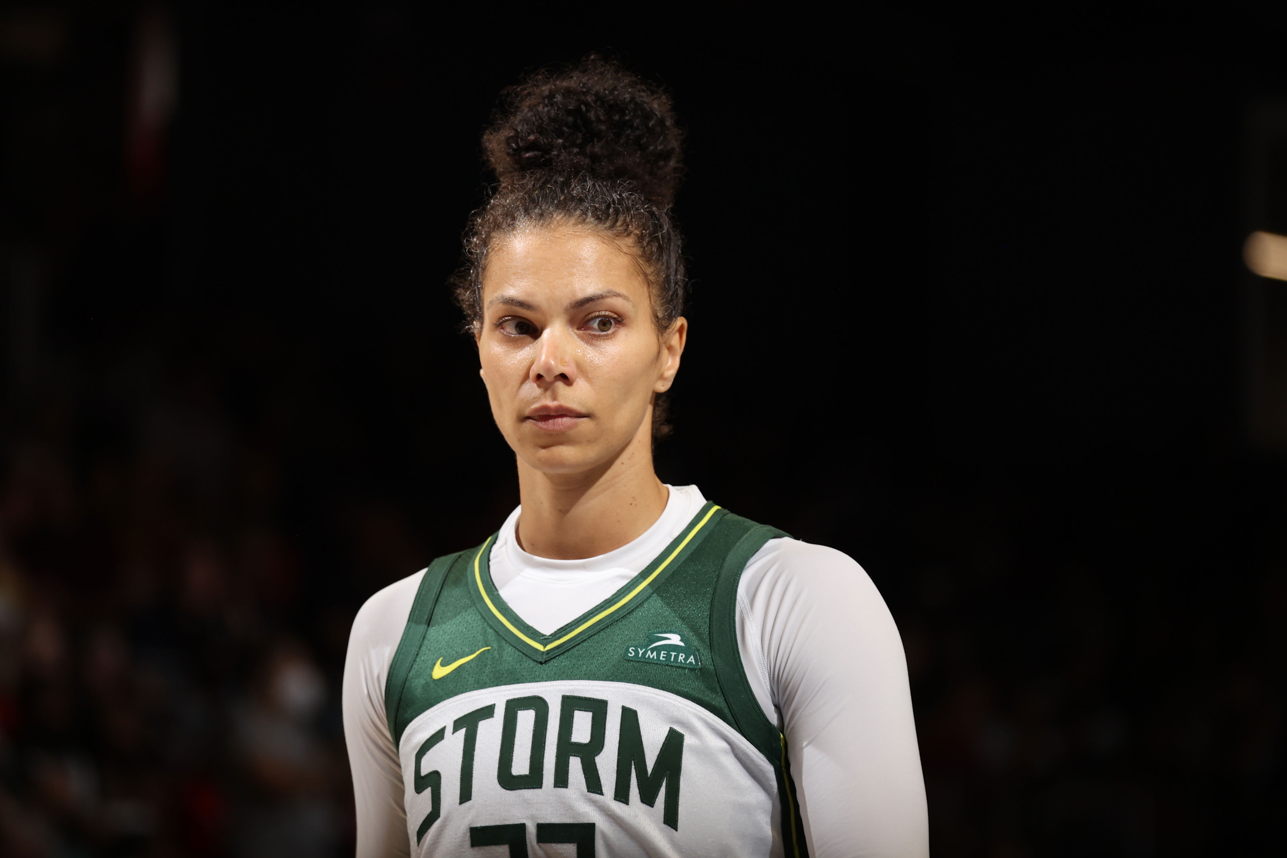 Mystics acquire Alysha Clark and 2026 first round pick from Storm for ...