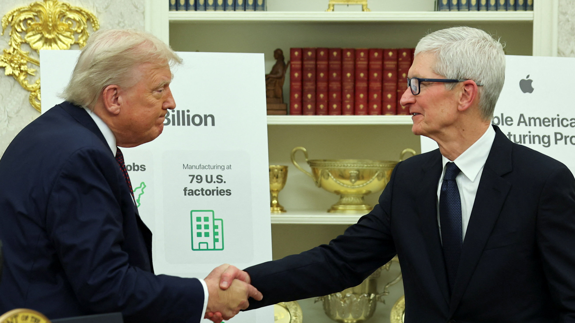 Trump announces nearly 100% tariff on foreign-made microchip