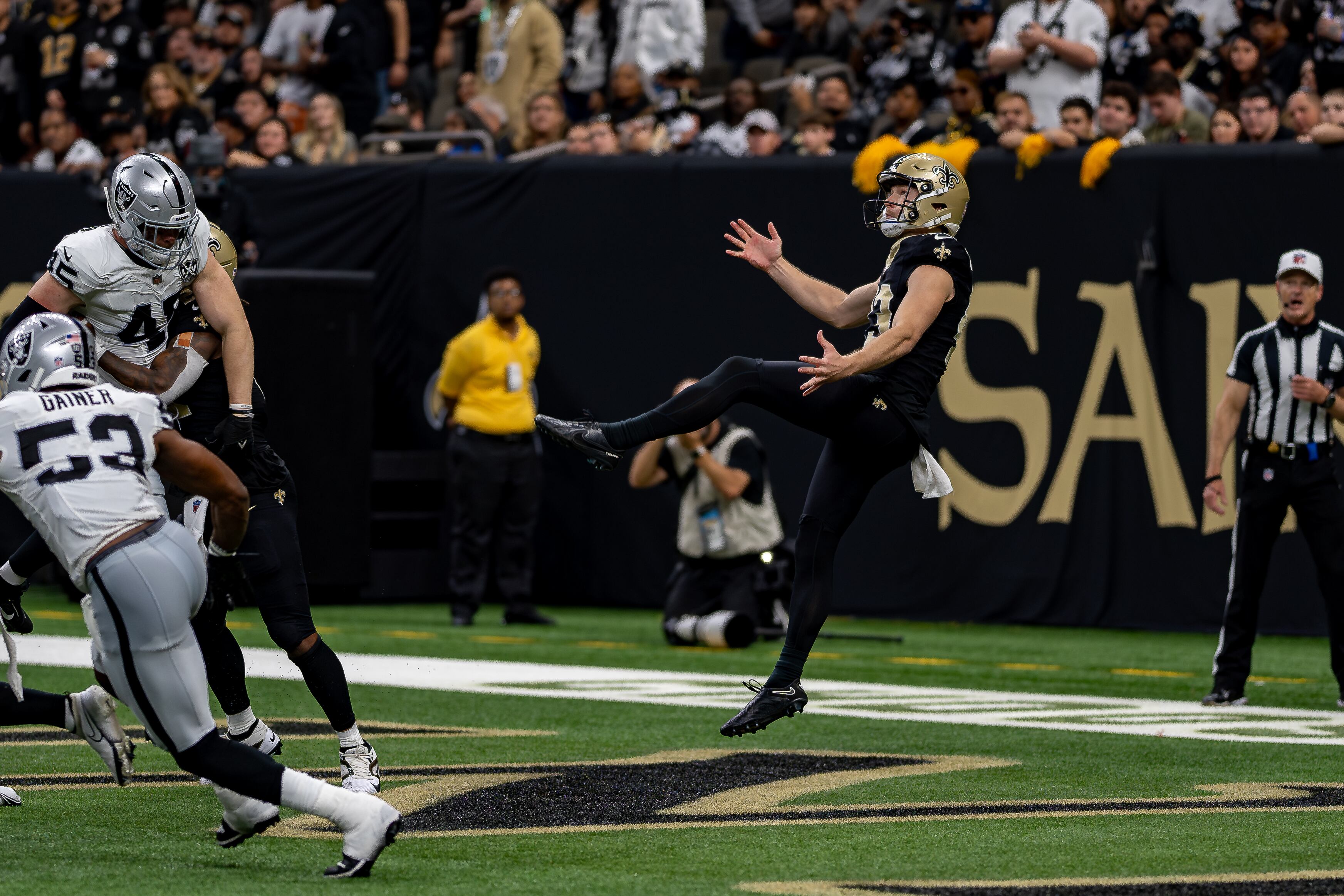 Saints waive 2024 starting punter Matthew Hayball