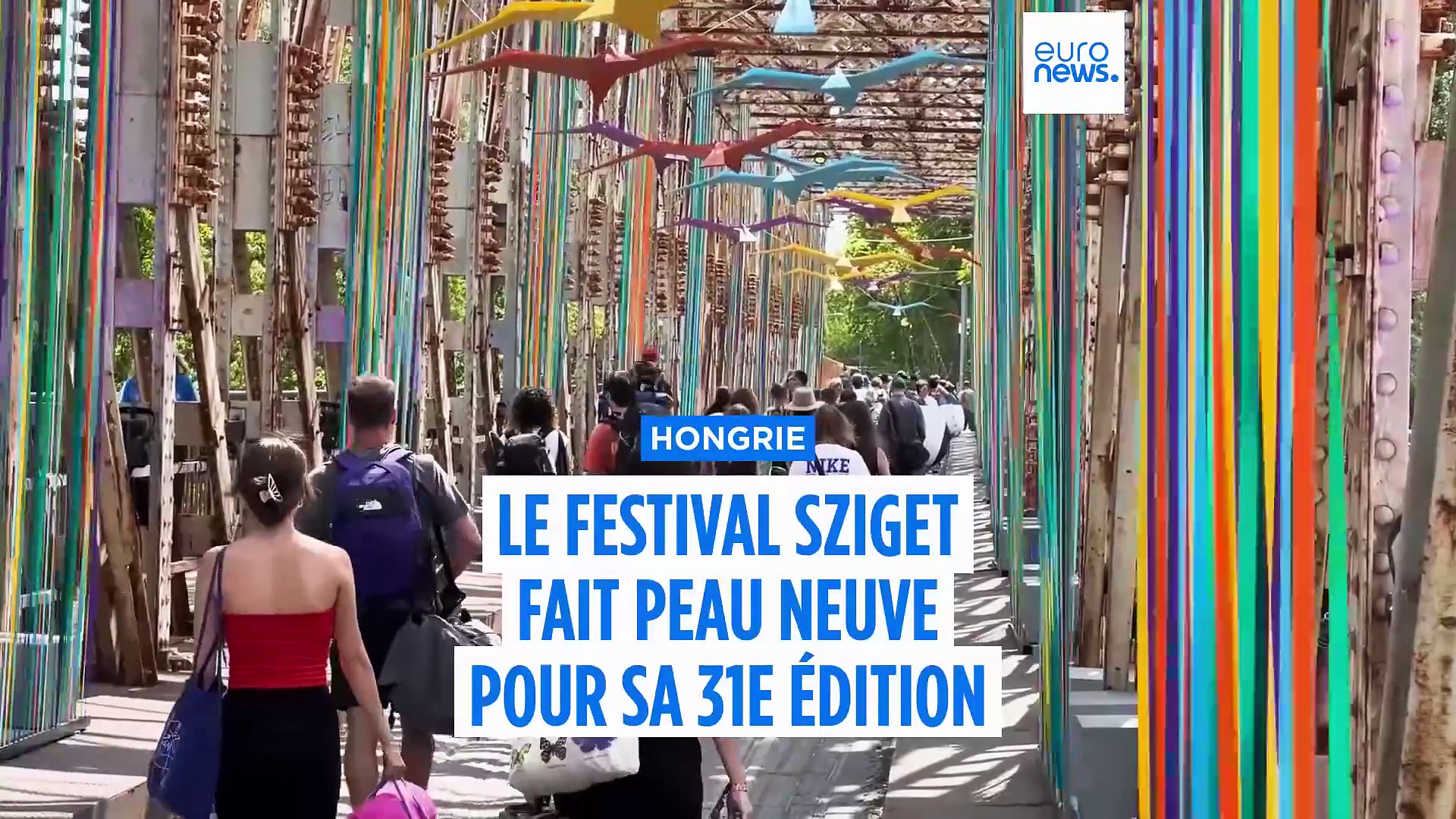 Hongrie : pour sa 31e édition le festival Sziget propose de nouveaux ...