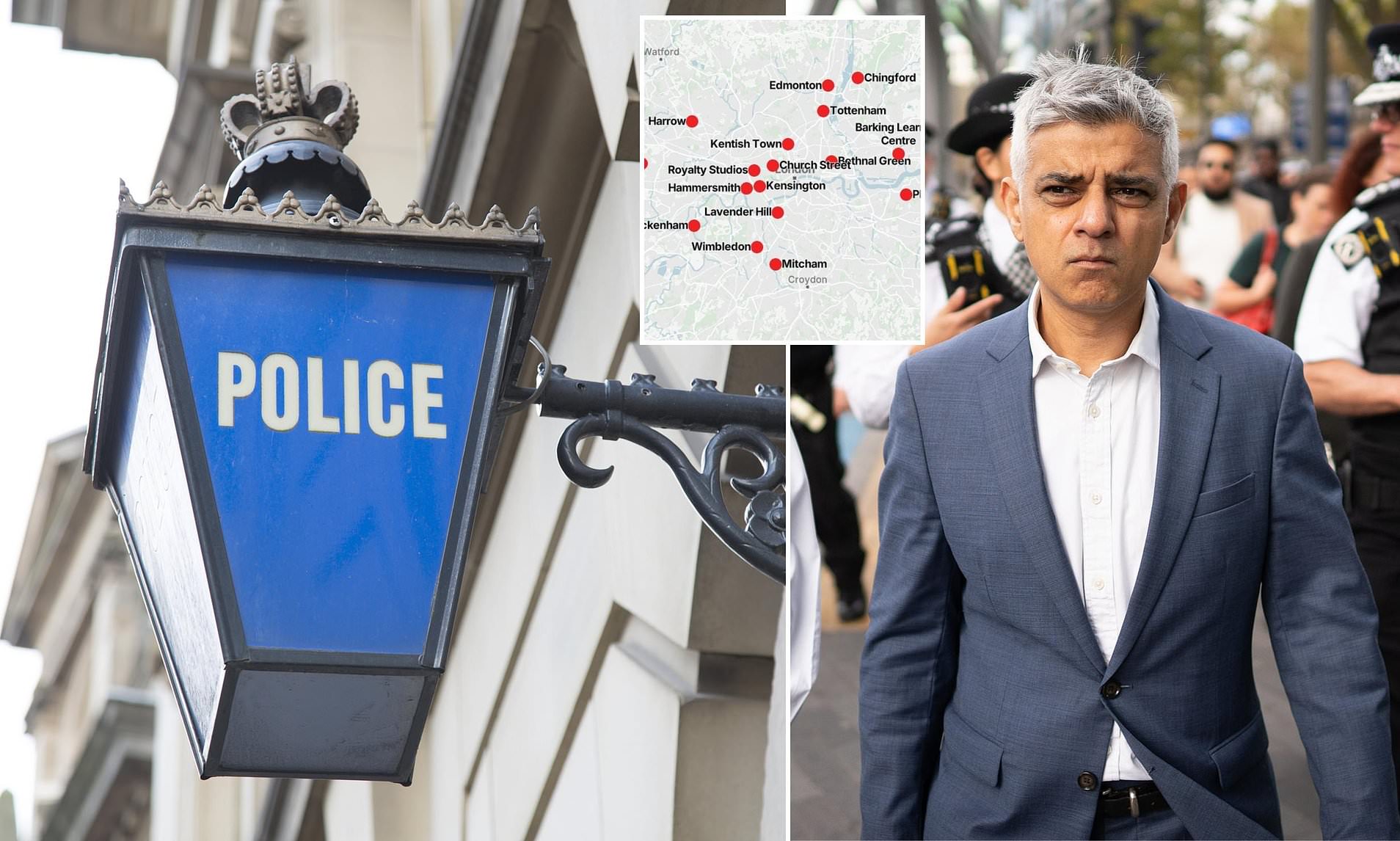 Revealed: Full list of London police station front desks being shut ...