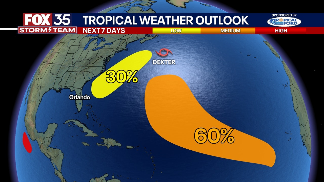 National Hurricane Center updates: Tropical Storm Dexter strengthens; 2 ...