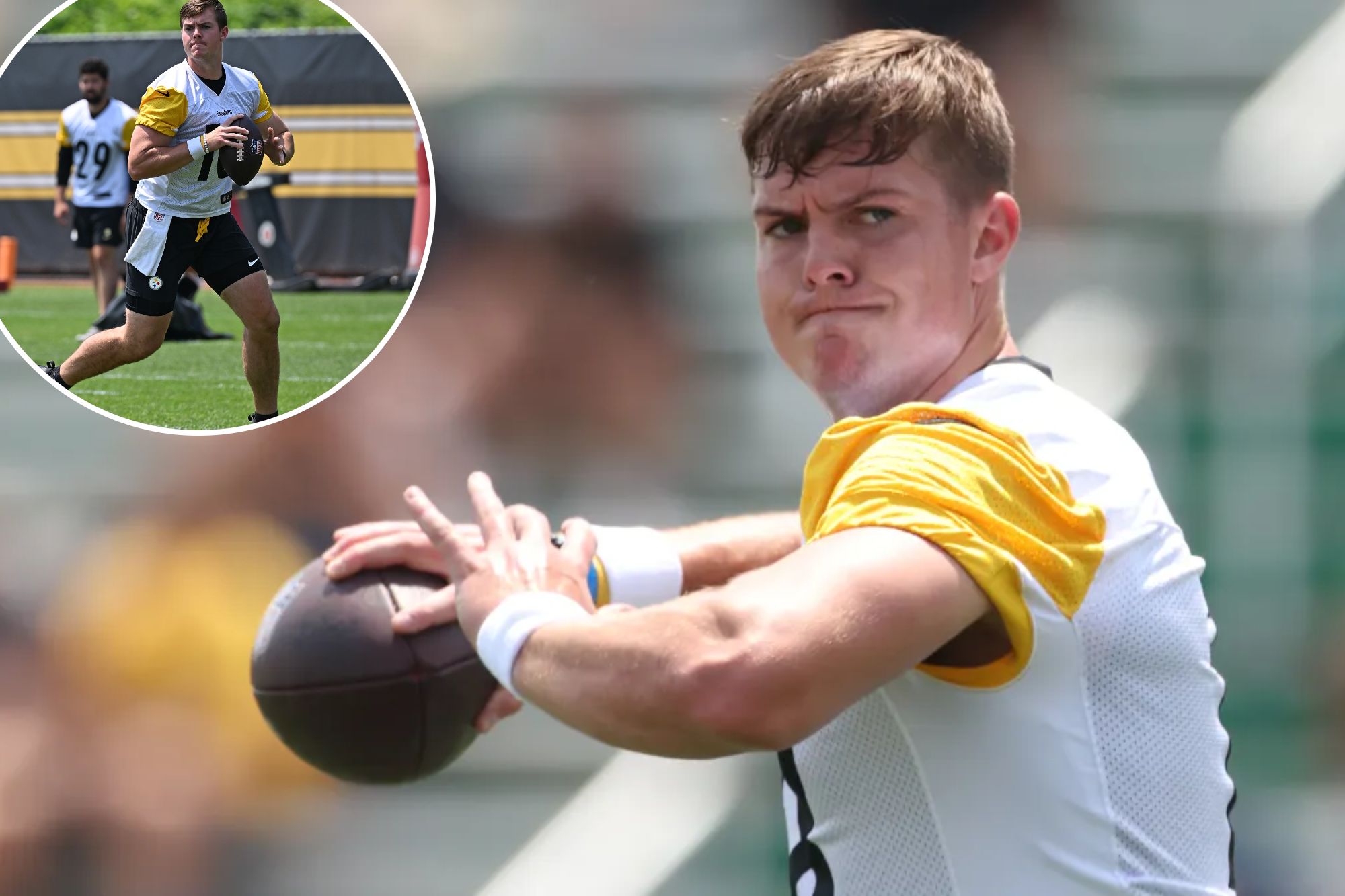 Steelers rookie QB Will Howard sidelined before preseason opener with bone fracture