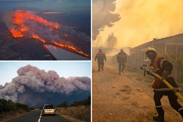 France’s biggest wildfire of the summer has eclipsed the size of Paris ...