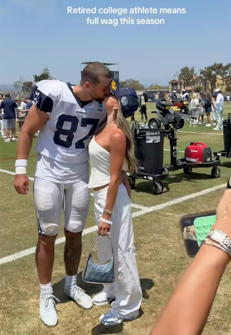 Haley Cavinder embracing ‘full WAG’ life with Cowboys fiancé after ...