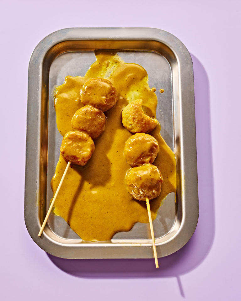 Vegan Curry ‘Fish’ Balls