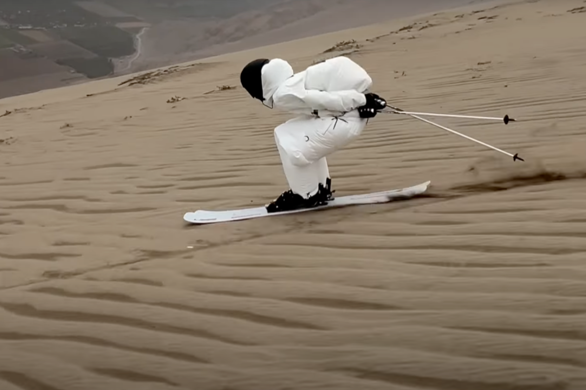 Skiing Toro Mata- The World's Tallest Sand Dune