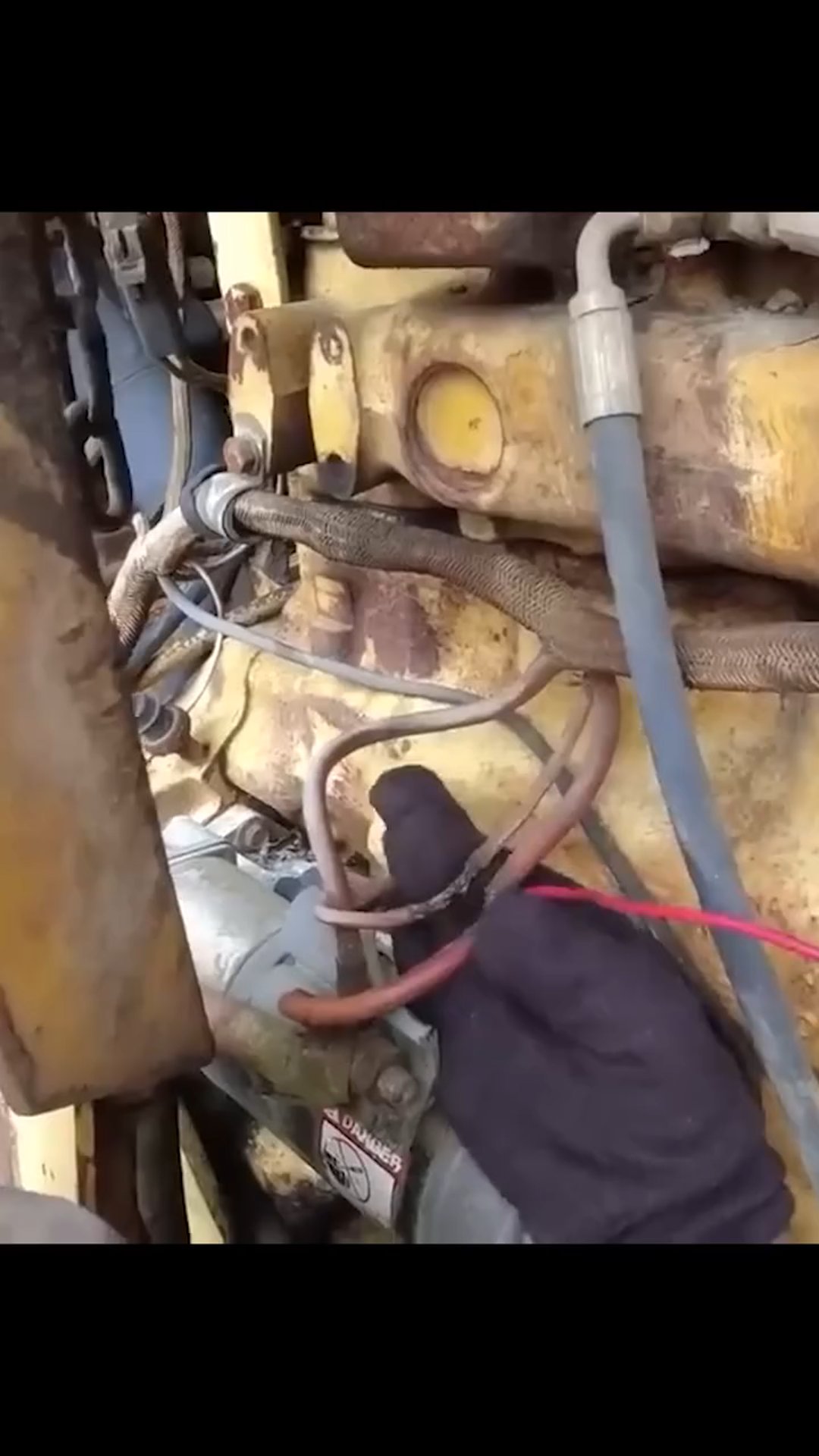 Will it start? Broken heavy equipment