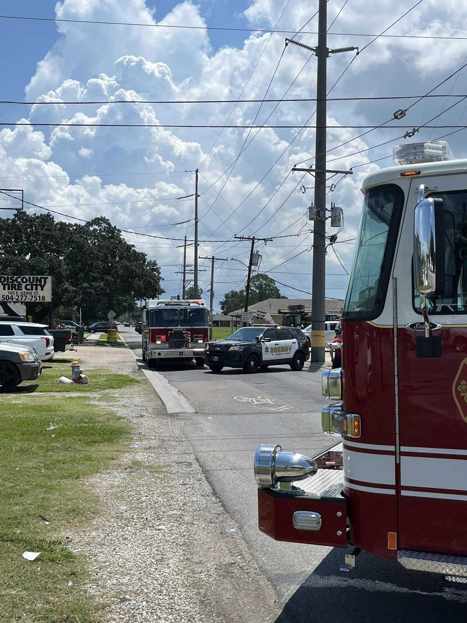 Genie Street closed in St. Bernard Parish due to gas leak