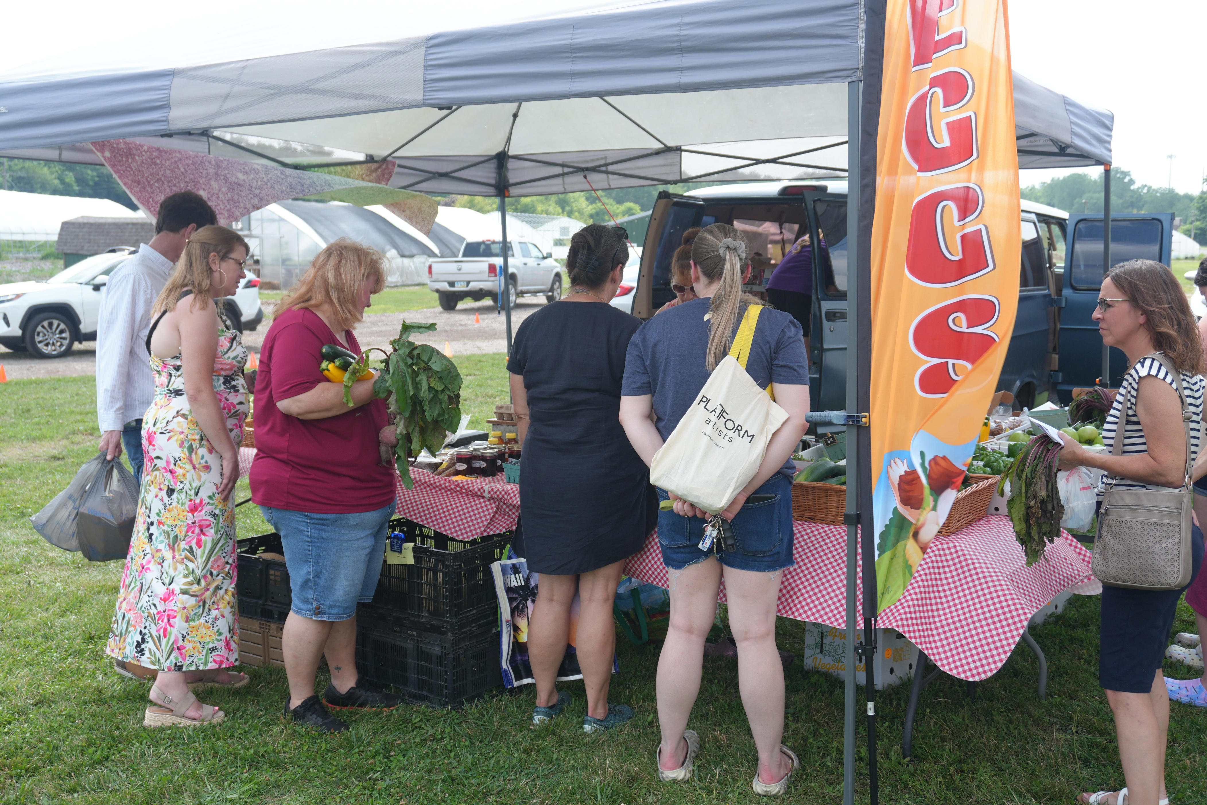 Farmers market shifts to Springmill Street site with new features