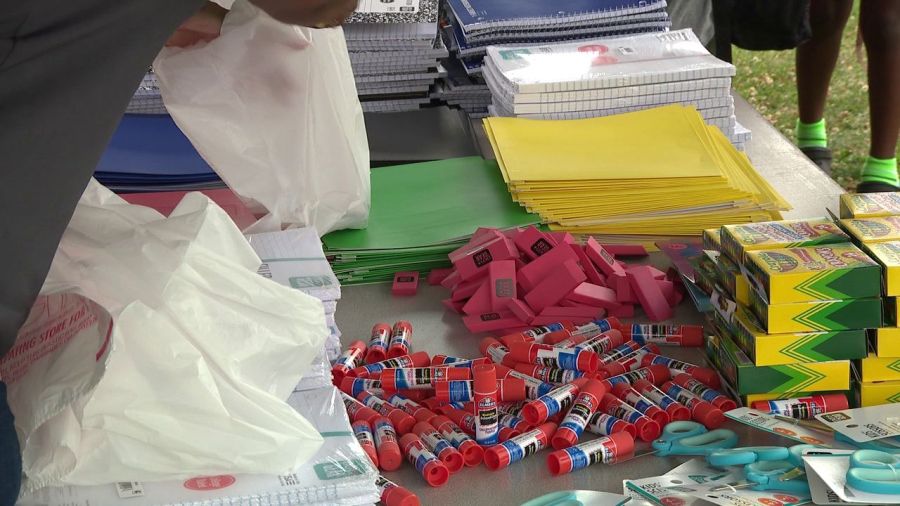 Rotary hosts back to school program at local pool