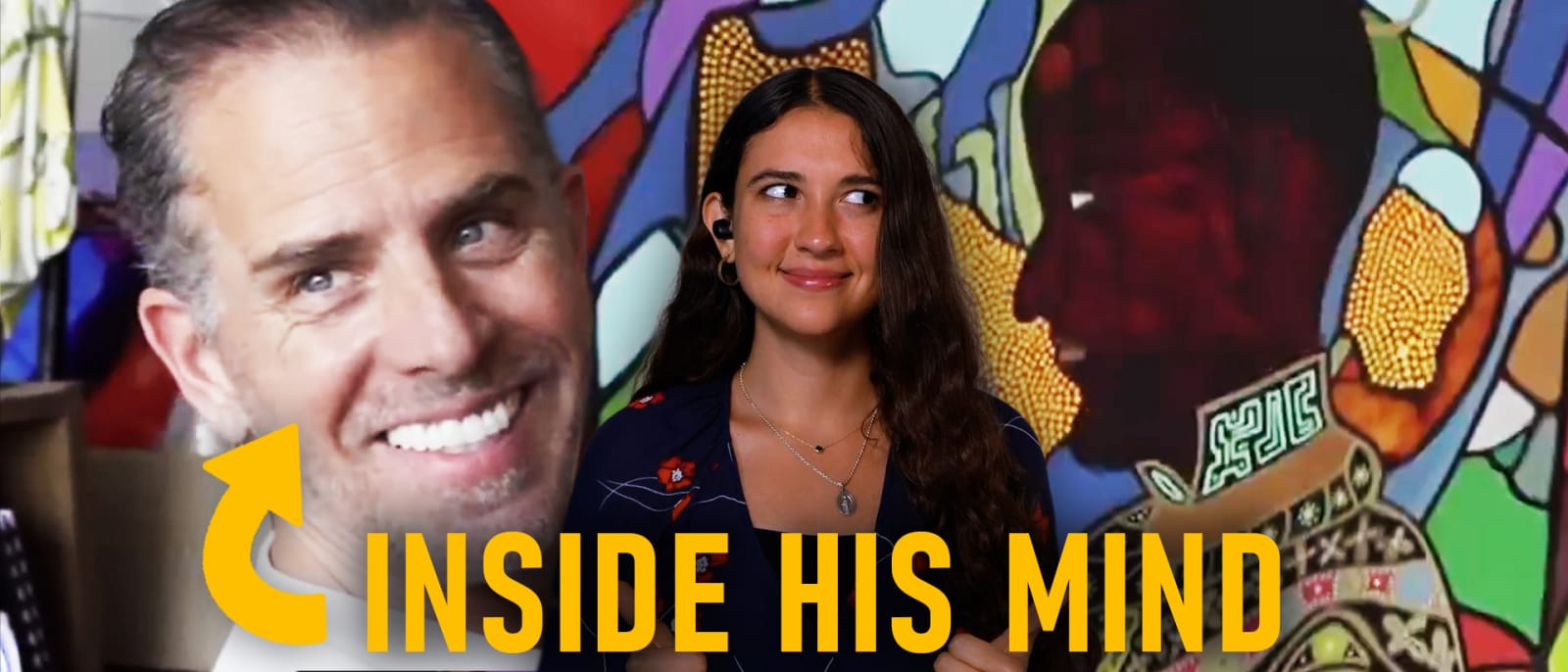 Hunter Biden Exhibits Artistic Lineup In Bizarre Interview