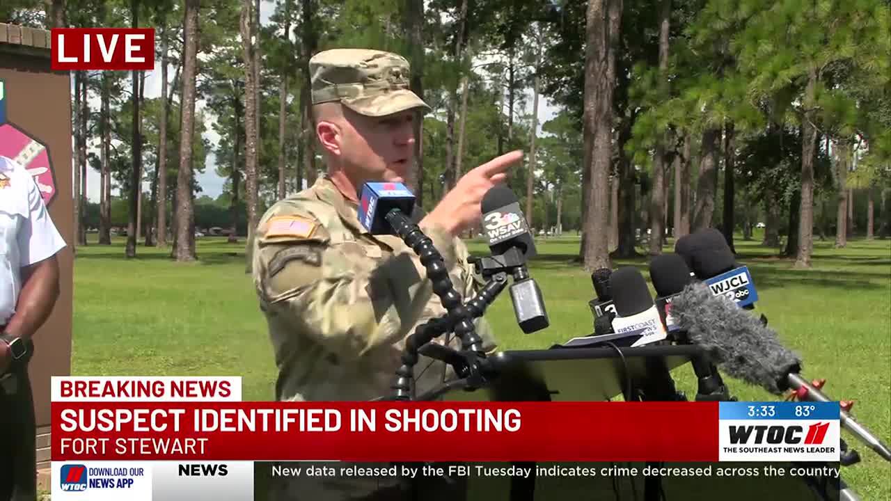 Fort Stewart shooting details; 5 soldiers shot, suspect in custody