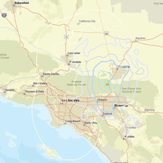 3.7 magnitude earthquake jolts awake residents across San Bernardino County