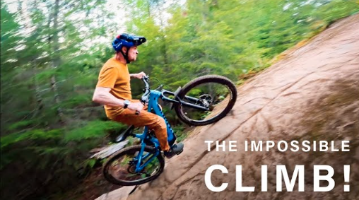 New E-Bike and The Impossible Climb!