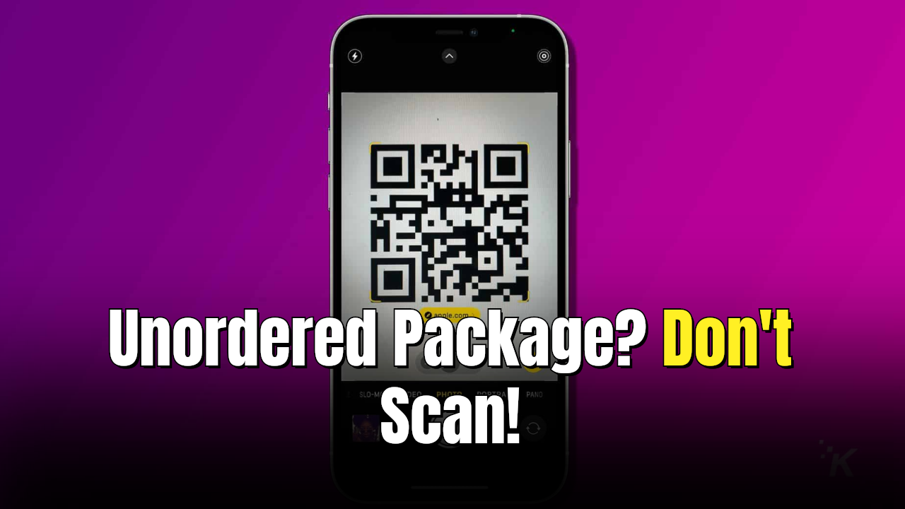 FBI warns not to scan QR code on mystery packages