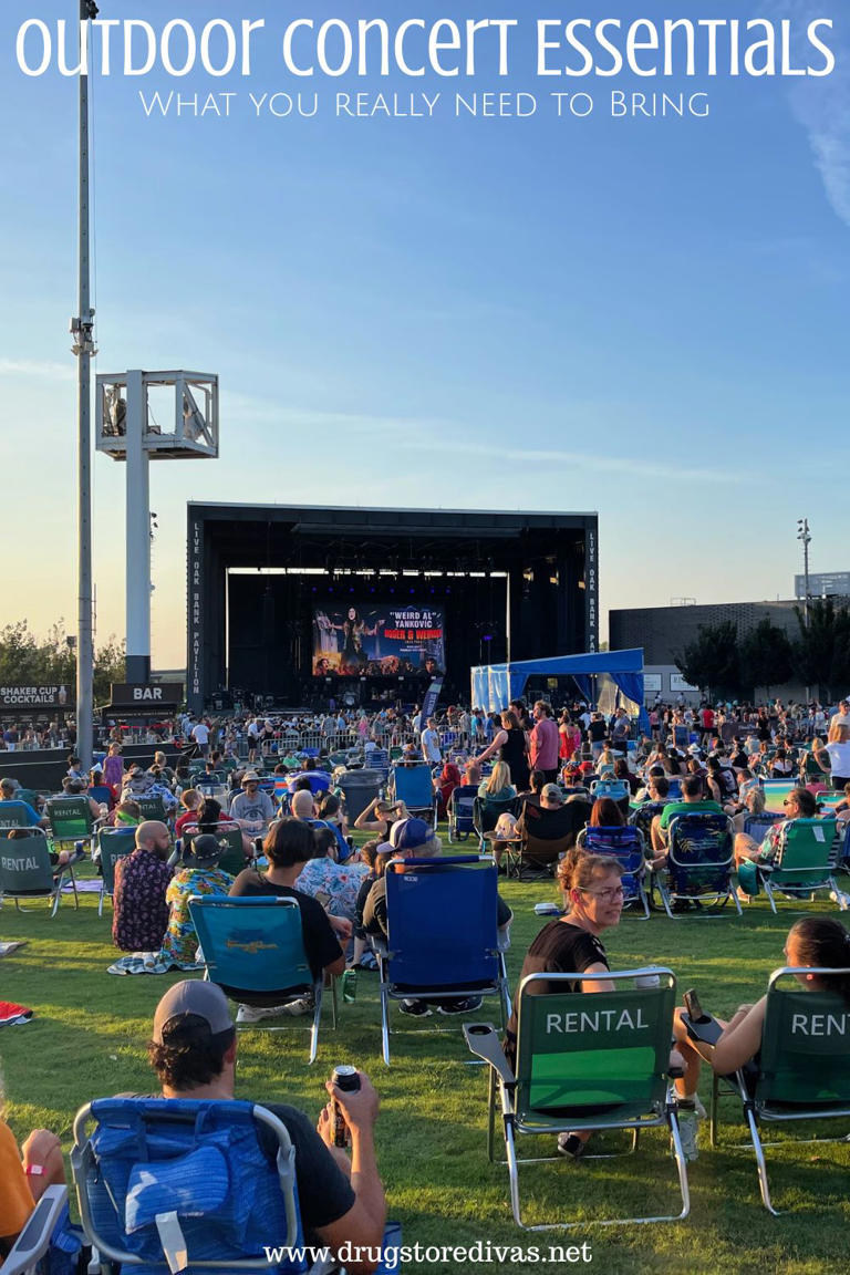 Outdoor Concert Essentials: What you really need to bring