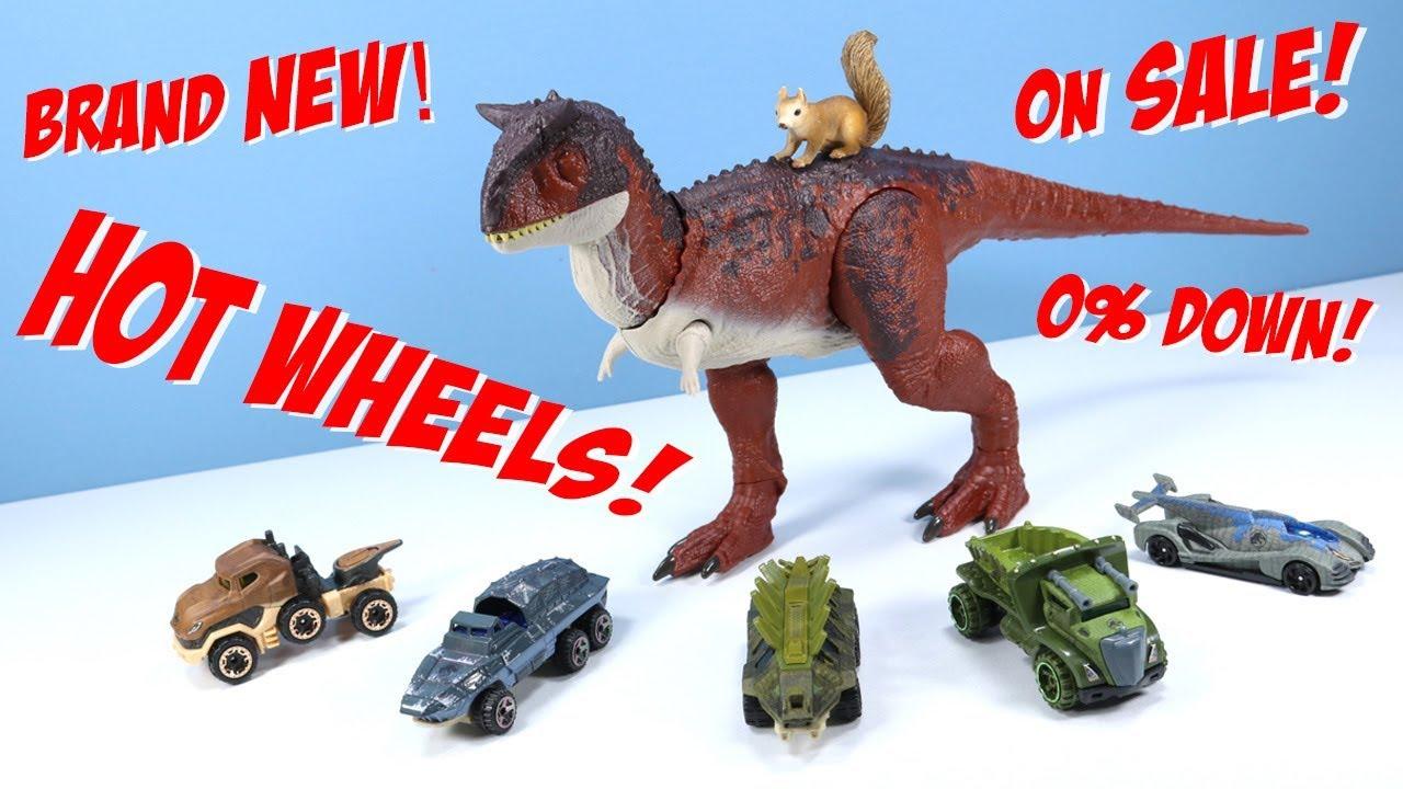 Jurassic World Fallen Kingdom Carnotaurus Hot Wheels Character Car ...