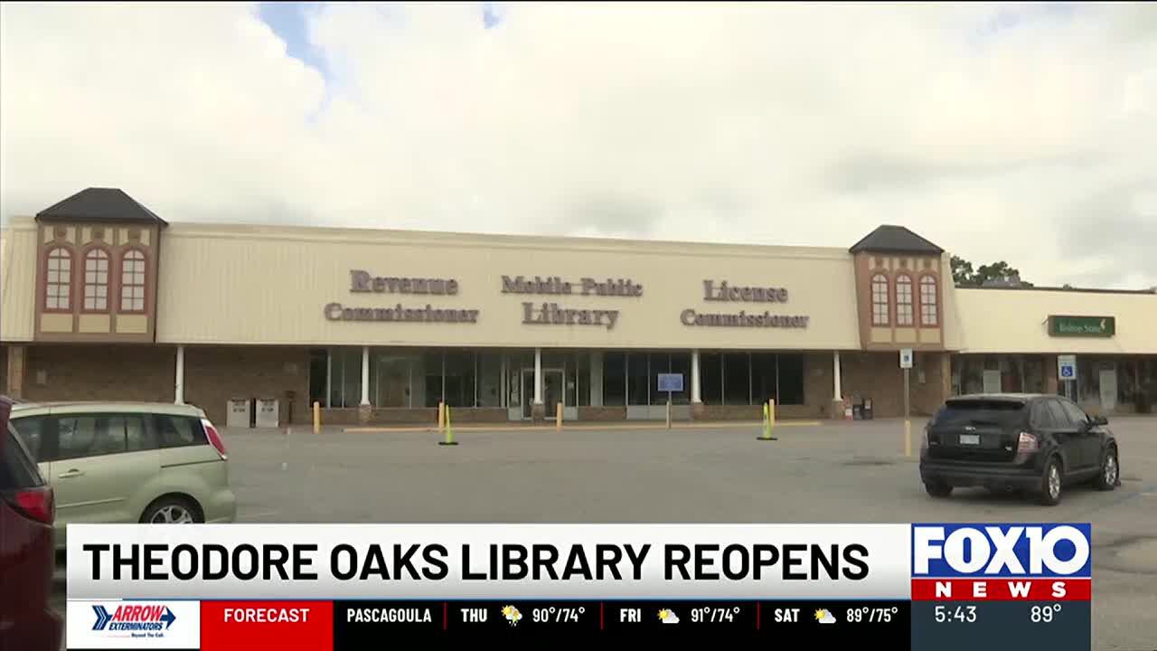 Theodore library branch reopens