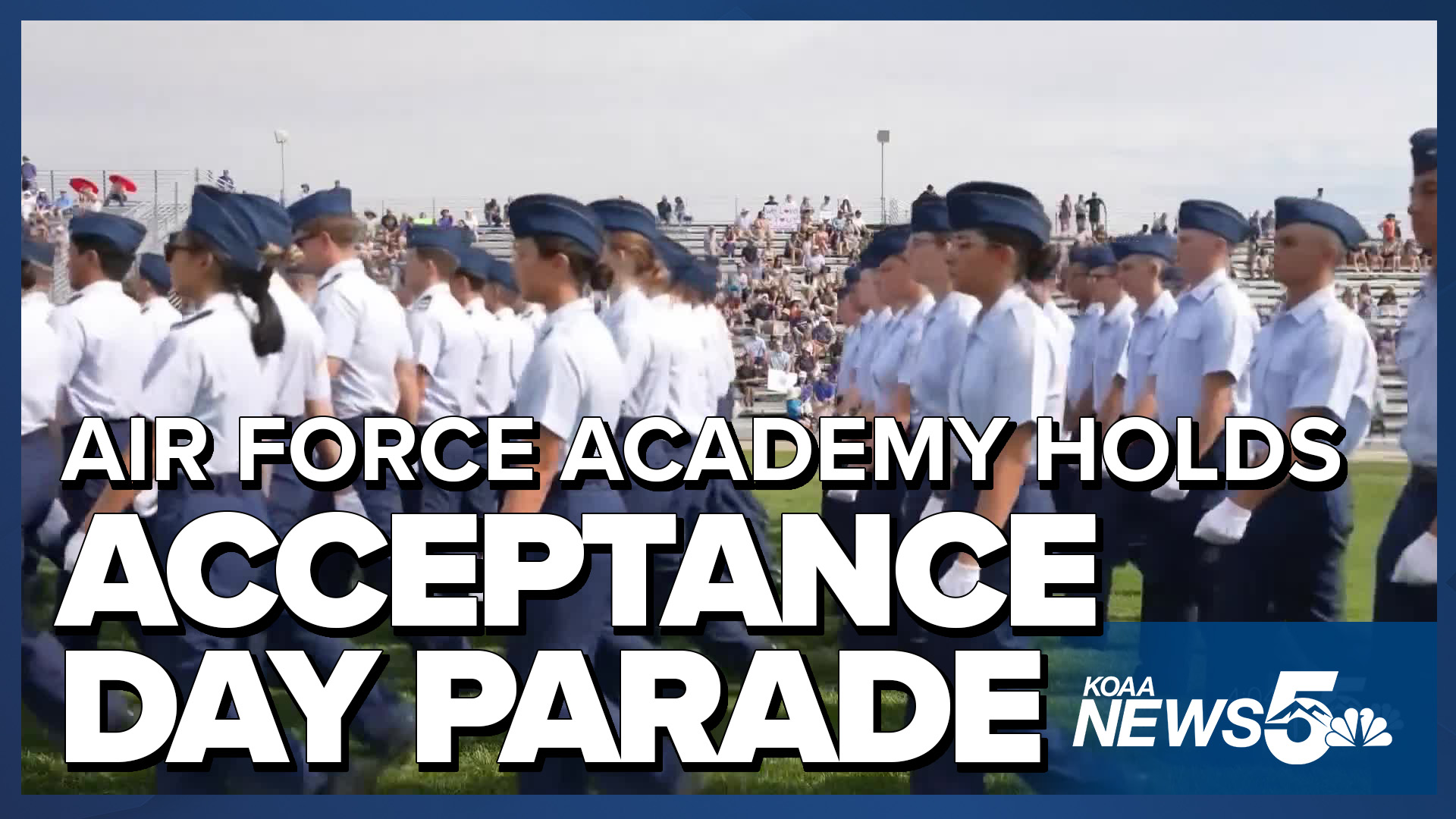USAFA welcomes the Class of 2029 into the cadet wing with Acceptance ...