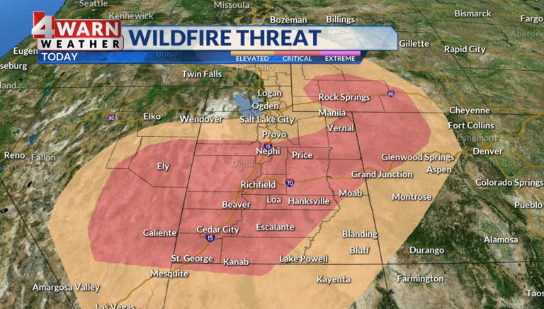 Critical fire conditions hold into this weekend