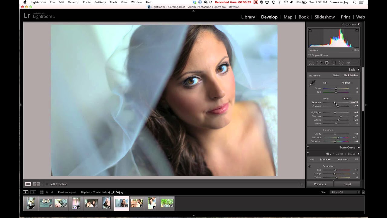 Edit 10 Photos in 10 Minutes – Lightroom Tutorial
