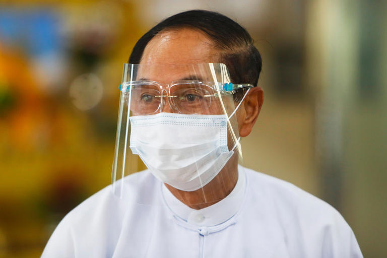 Myanmar's acting President Myint Swe dies after a long illness